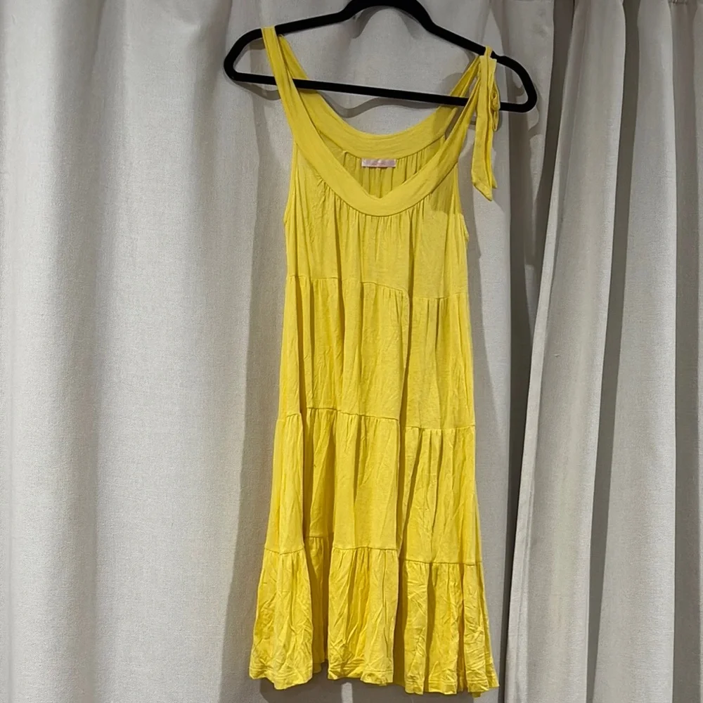 Kaitlyn | Dresses | Kaitlyn Sunny Yellow Tiered Dress | Poshmark